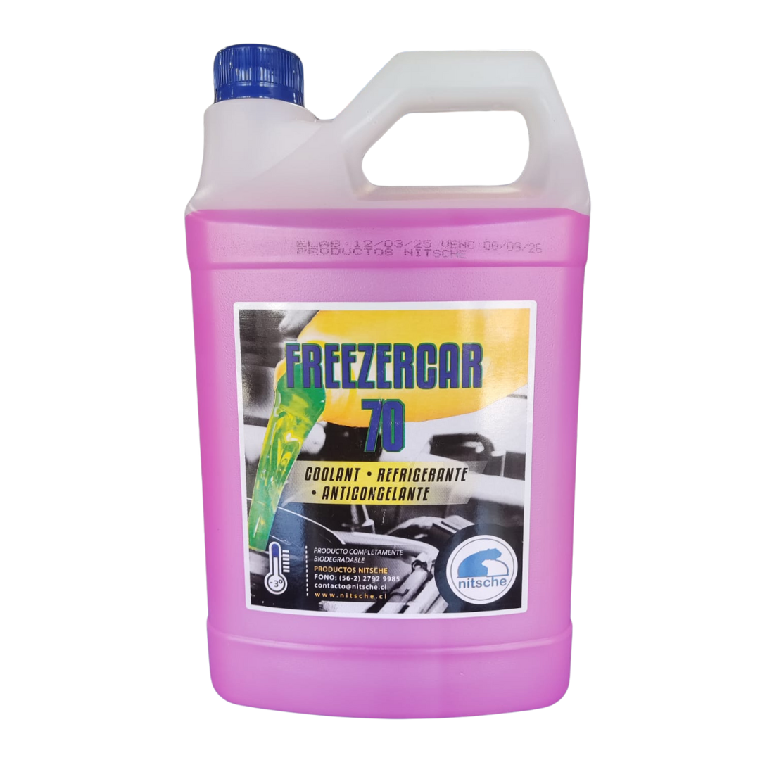Anticongelante/refrigerante Coolant freezecar rosado 7% – Loncorad Spa